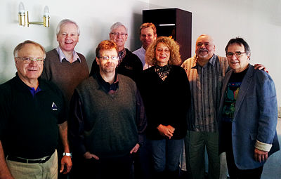 Board Members: Front ; Leon Fulcher (Chairperson), Werner van der West-